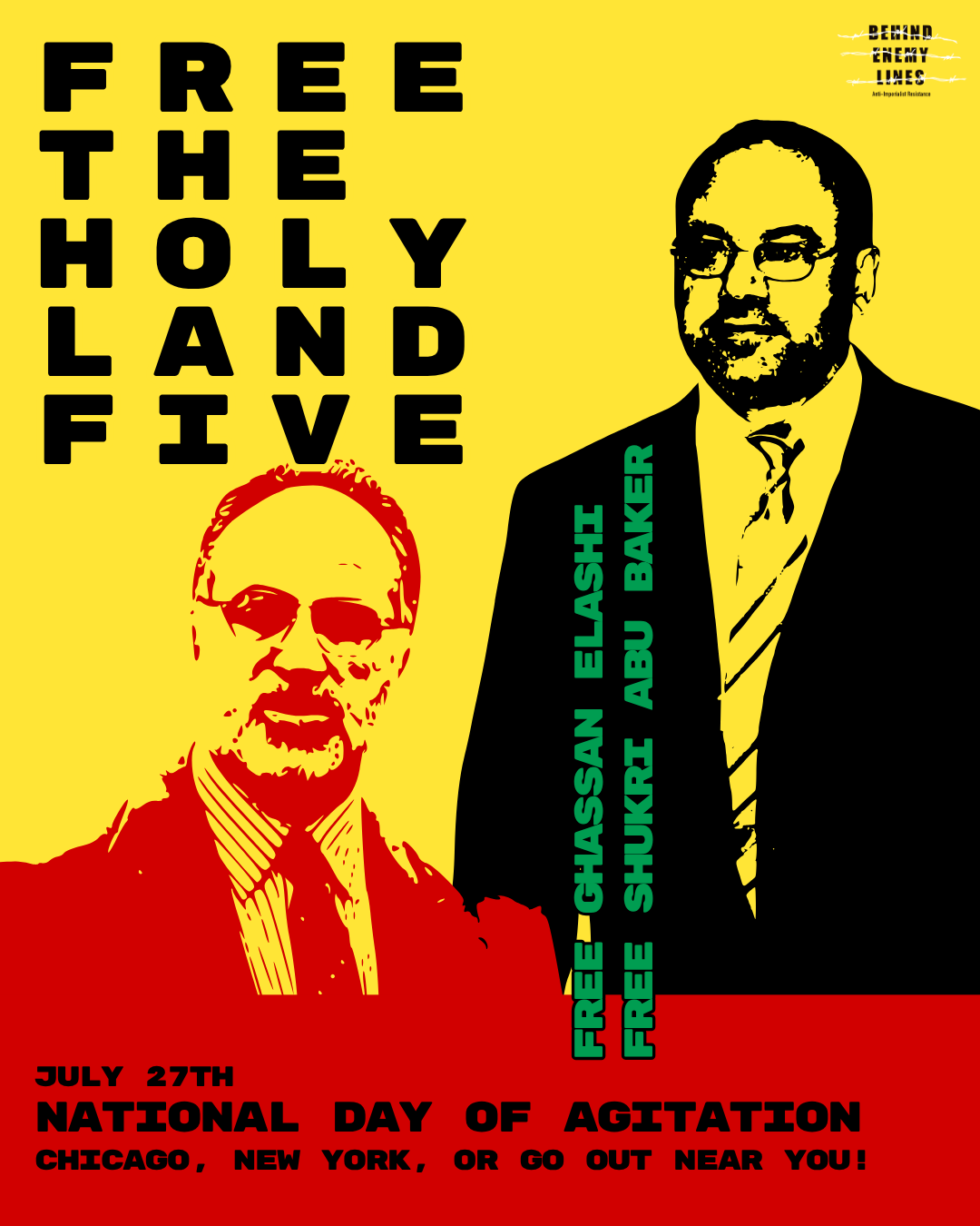 National Day of Agitation – Behind Enemy Lines
